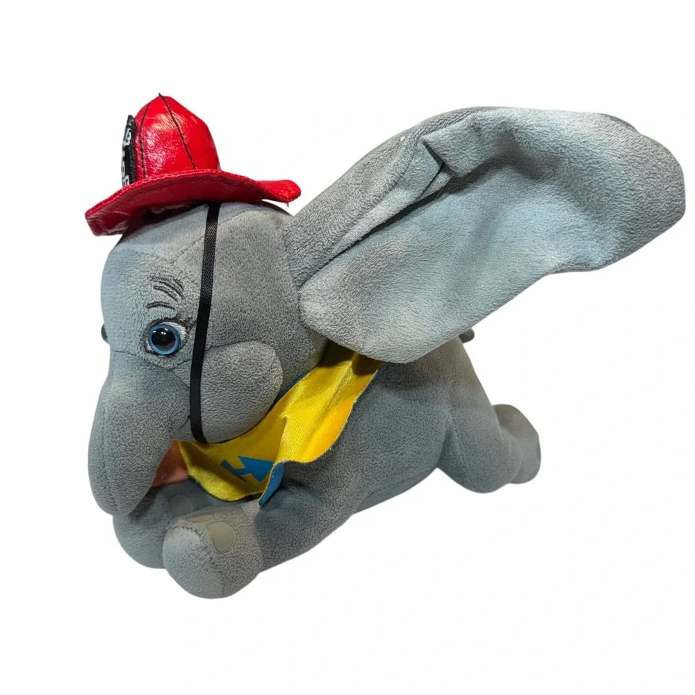 Disney | Toys | Disney Dumbo Plush 6 Firefighter Fire Dept Helmet Magic ...